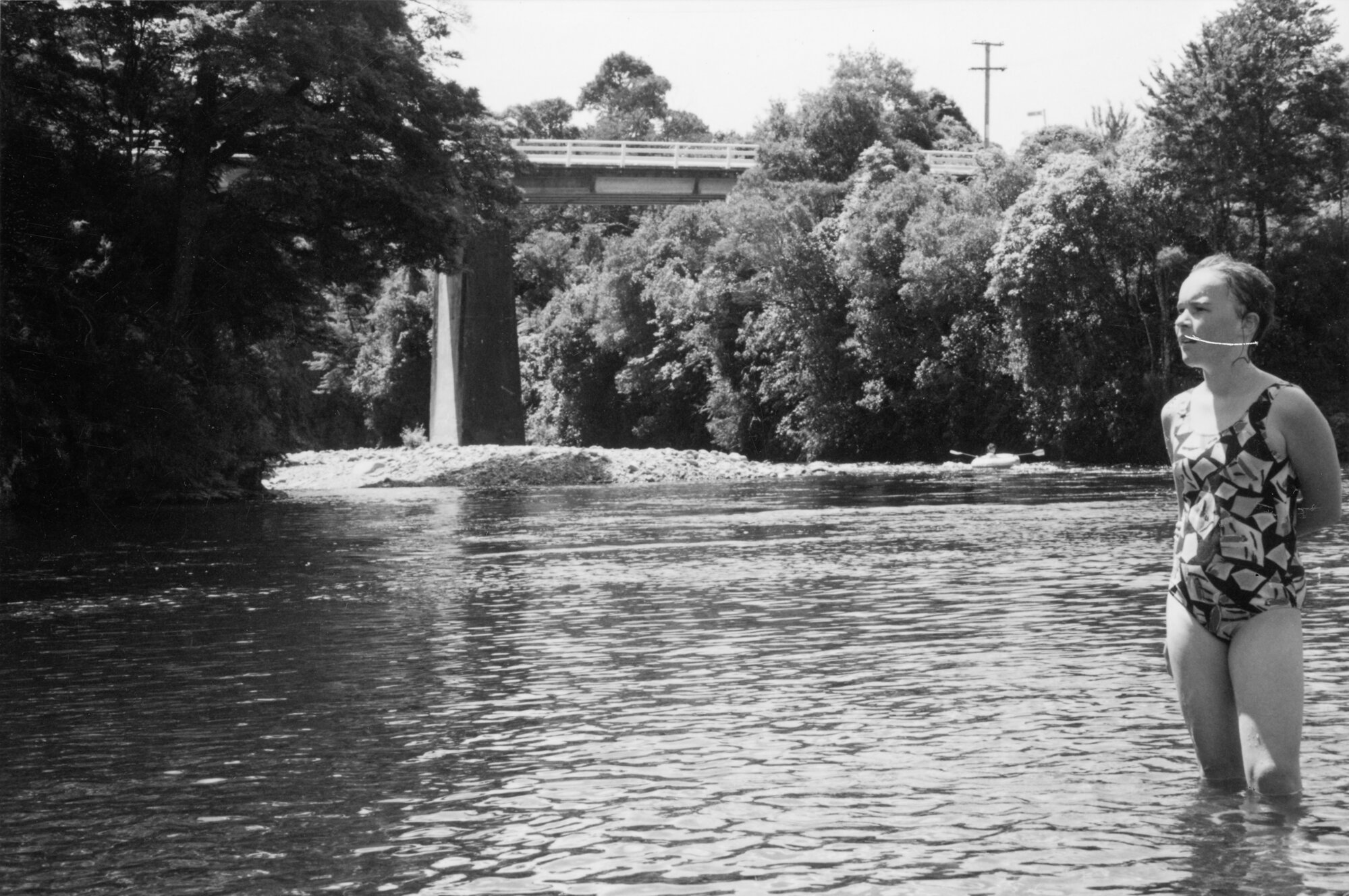 Akatarawa bridge 2 1, leading to Bridge Road. | Upper Hutt Libraries