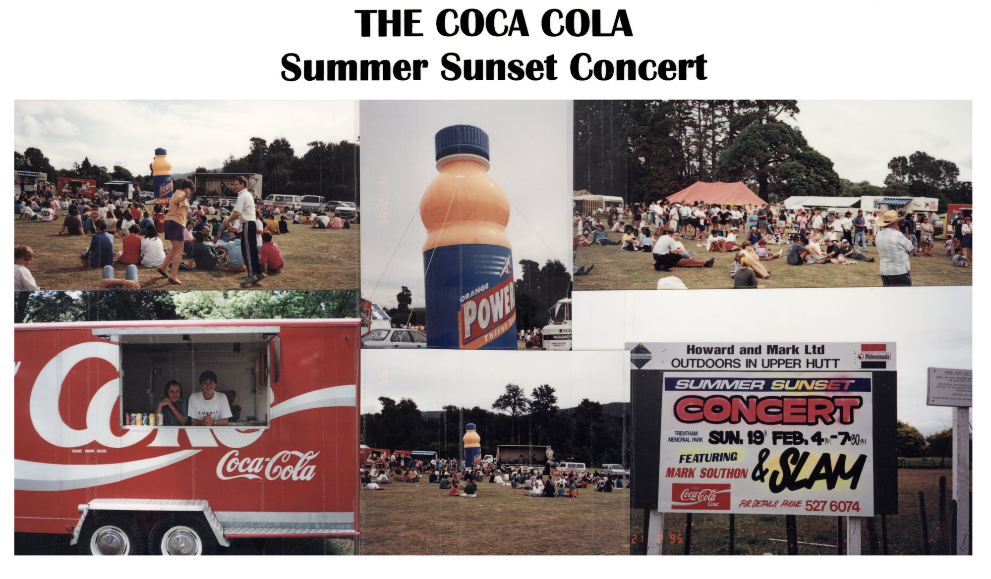 Coca Cola Summer Sunset Concert | Upper Hutt Libraries