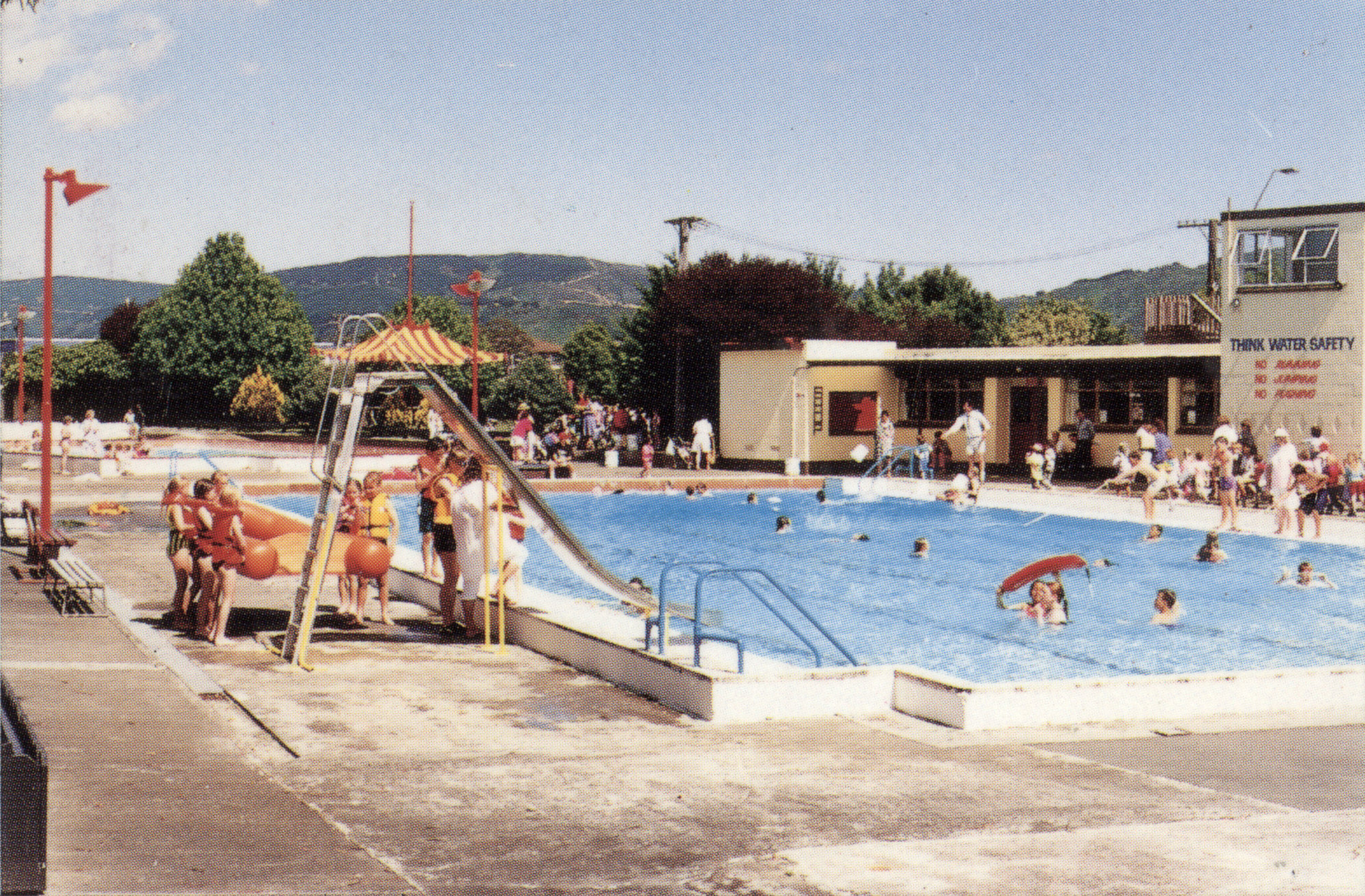 Maidstone Pool 002; from the south-east corner. | Upper Hutt City Library