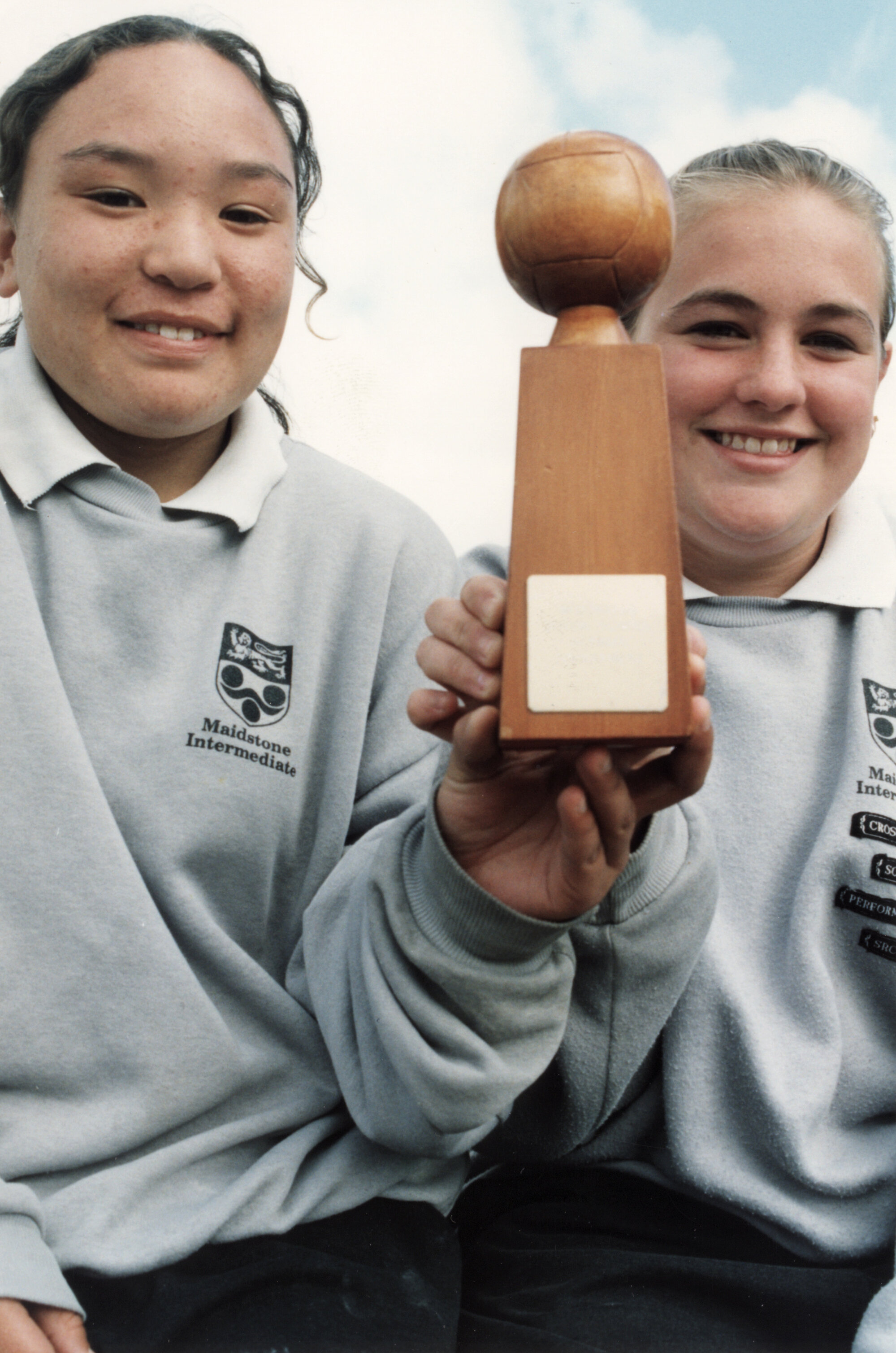 Maidstone Intermediate; netball; Year 8 A team captain Arahia Stuart ...