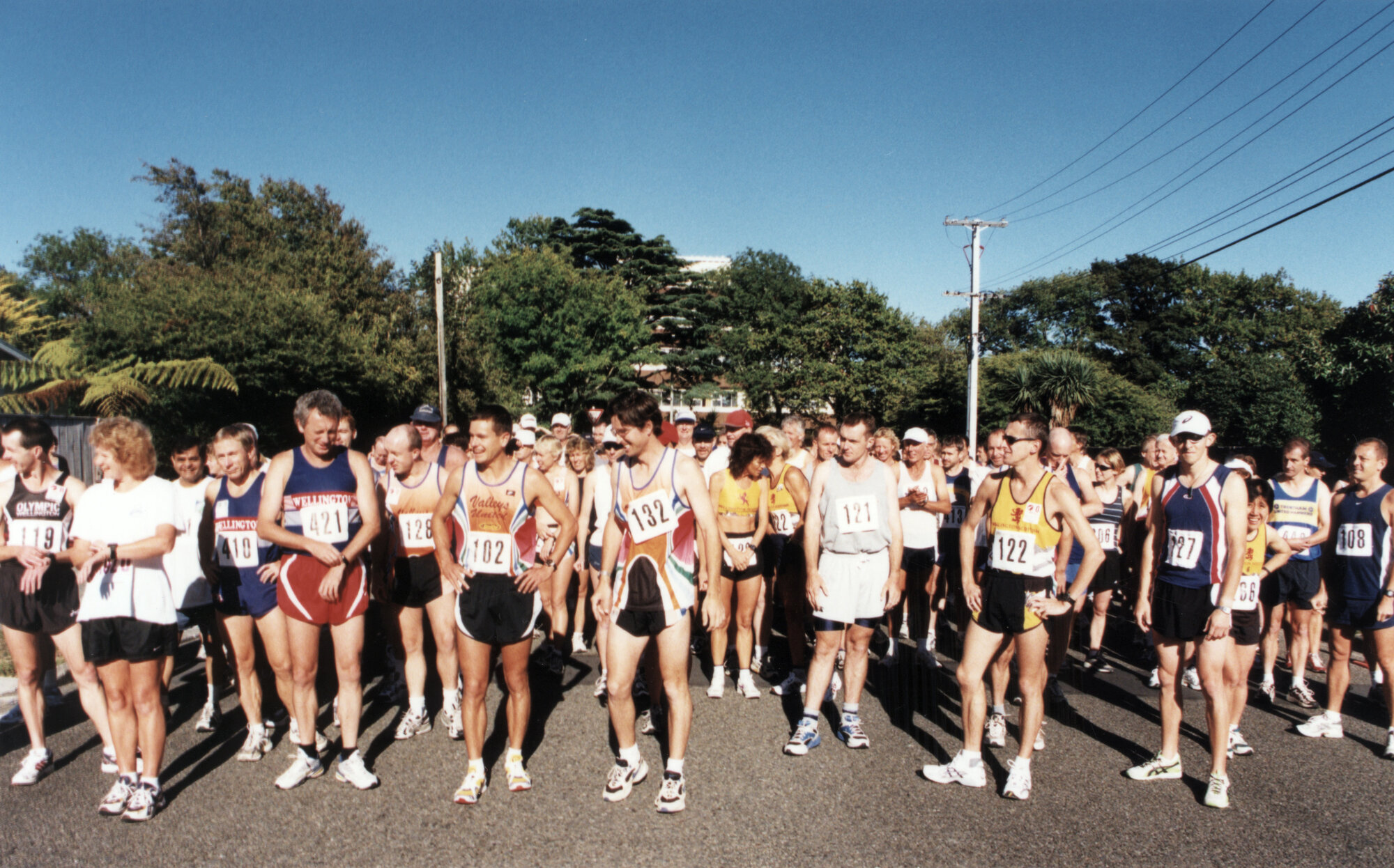 Upper Hutt half-marathon start; No. 102, winner Jonathan Wyatt. | Upper ...