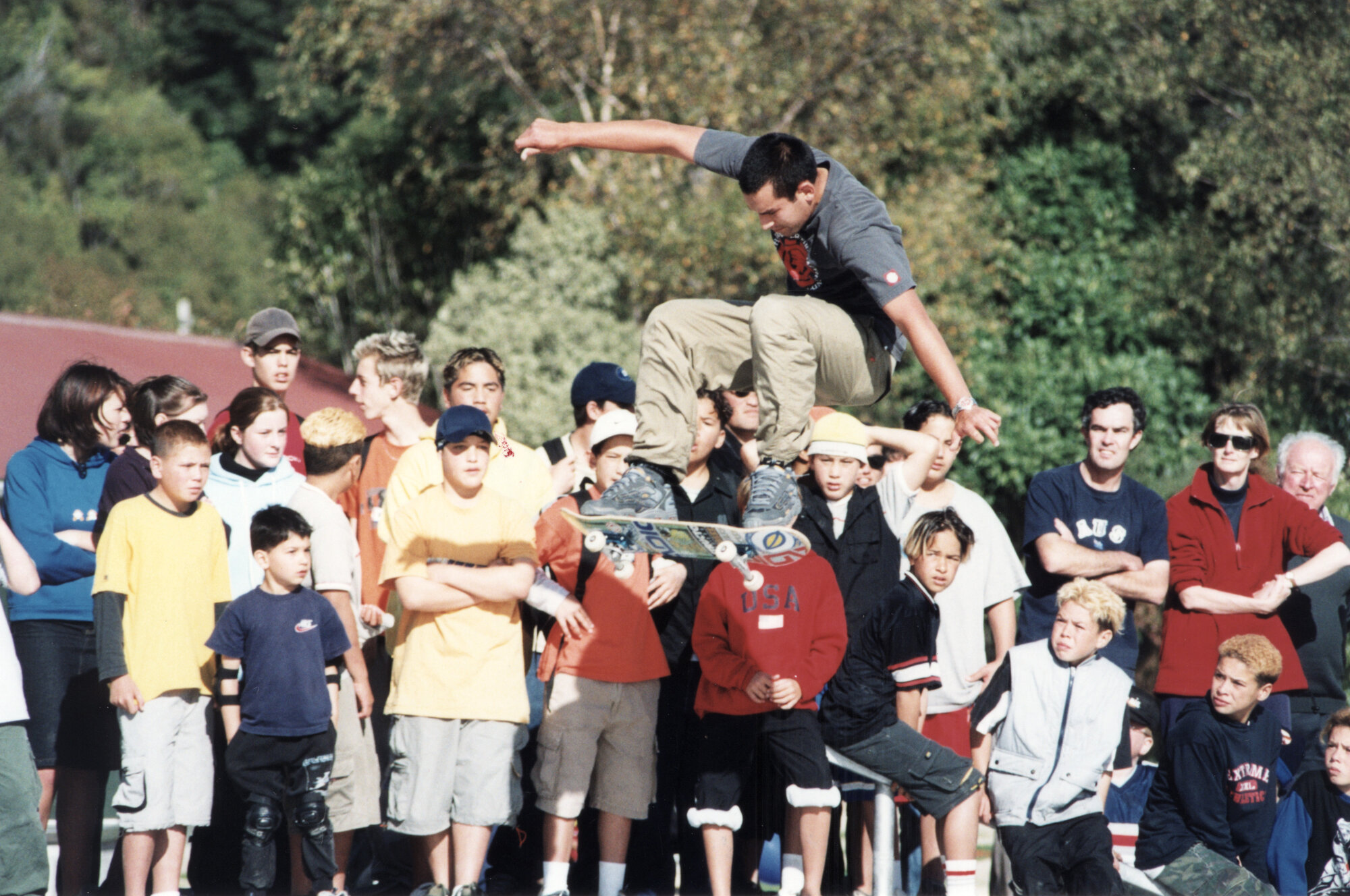 Maidstone Max playground, Park Street; opening day; skateboard ...