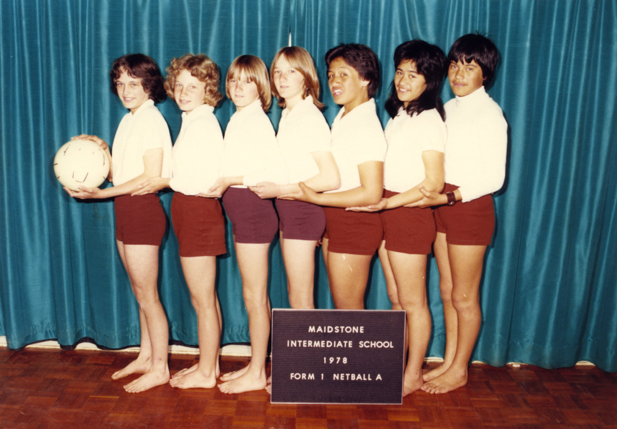 Maidstone Intermediate 1978 Sport Netball A Form 1 | Upper Hutt City ...
