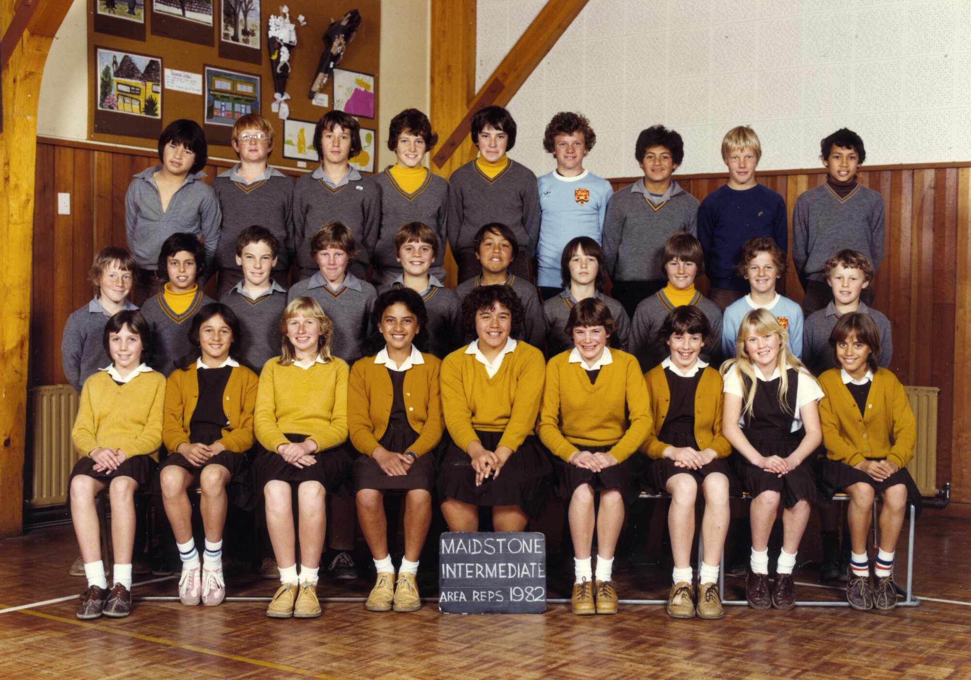 Maidstone Intermediate 1982 Area Reps | Upper Hutt City Library
