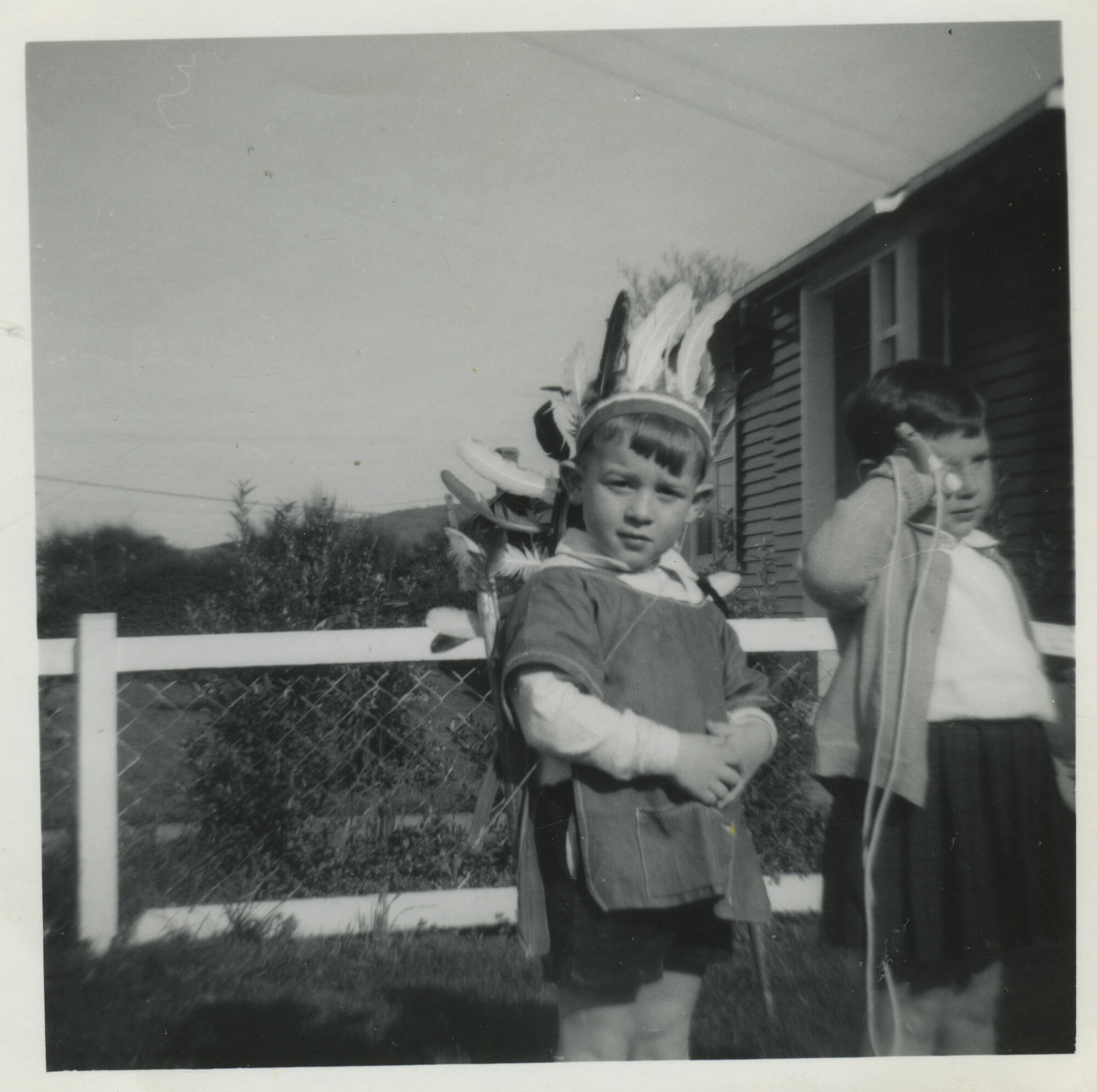 Beryl Harris family photo 10; twins John and Pip | Upper Hutt Libraries