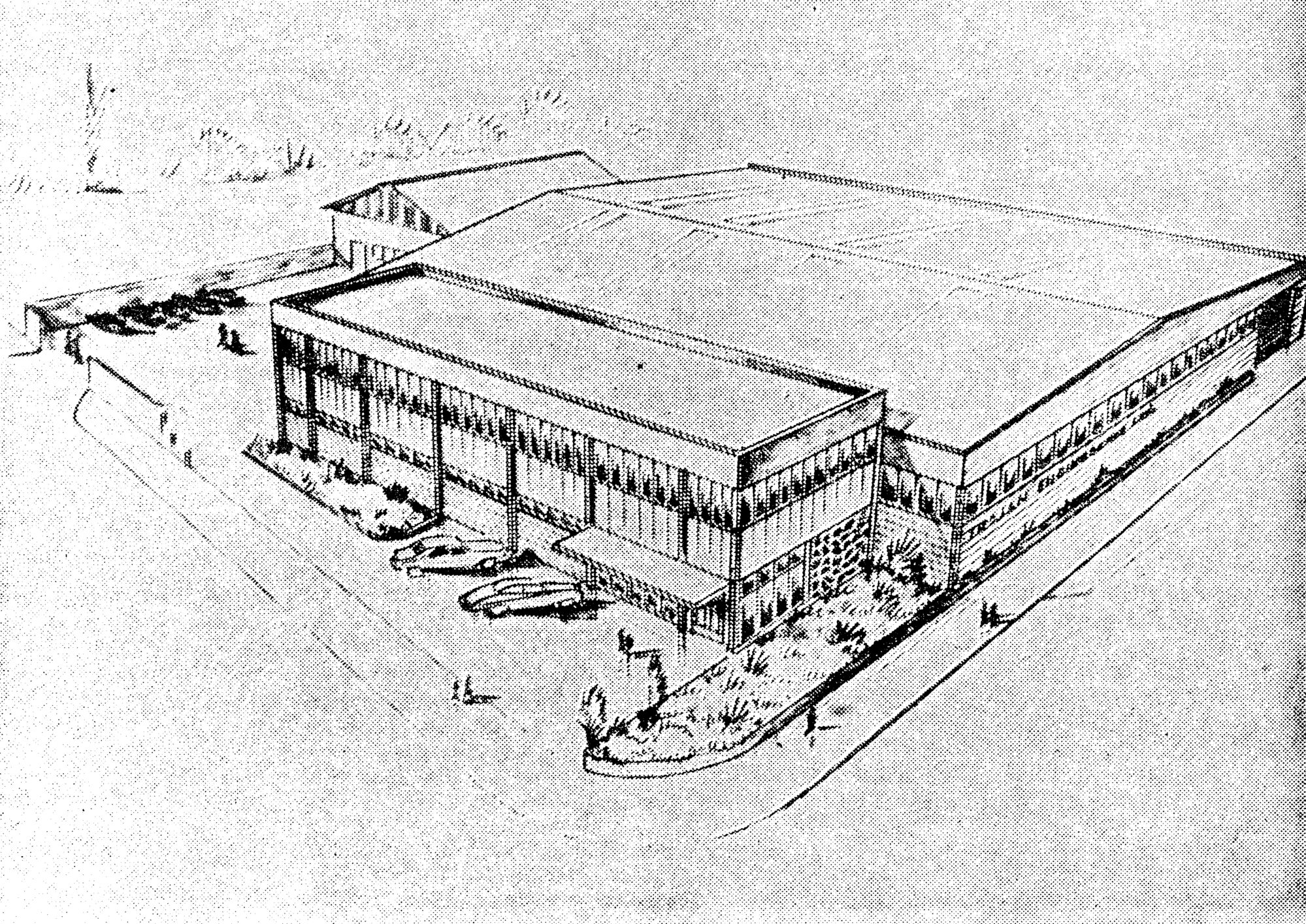 Trojan Engineering; new factory, corner of Goodshed Road and Railway ...