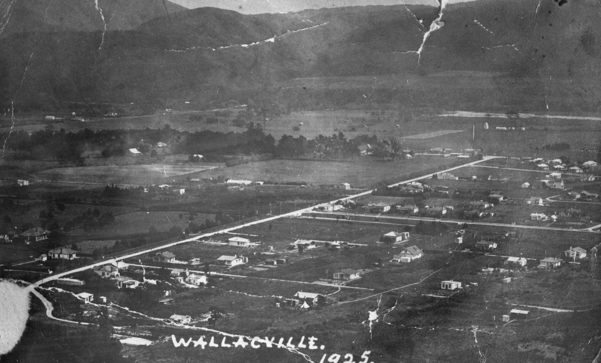 Wallaceville; view from Wallacevillle Hill, looking west. | Upper Hutt ...