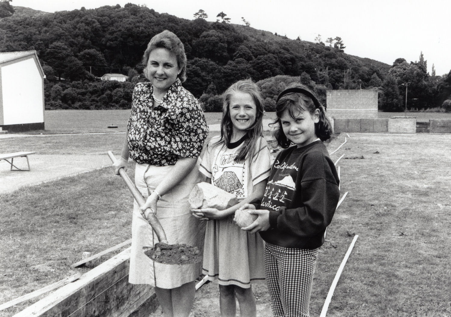 Birchville School; principal Lynley Marwick, Claire Johnson, Clare Ryan ...