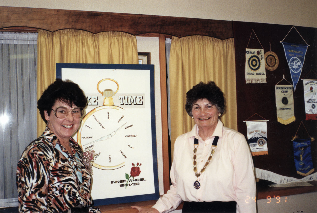 Inner Wheel Club; president Gwen Ormrod succeeds Coral Kidd. | Upper ...