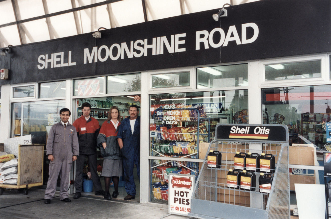 Moonshine Road; No. 51-53; Shell Moonshine Road; Alex, Michael, Tracey ...