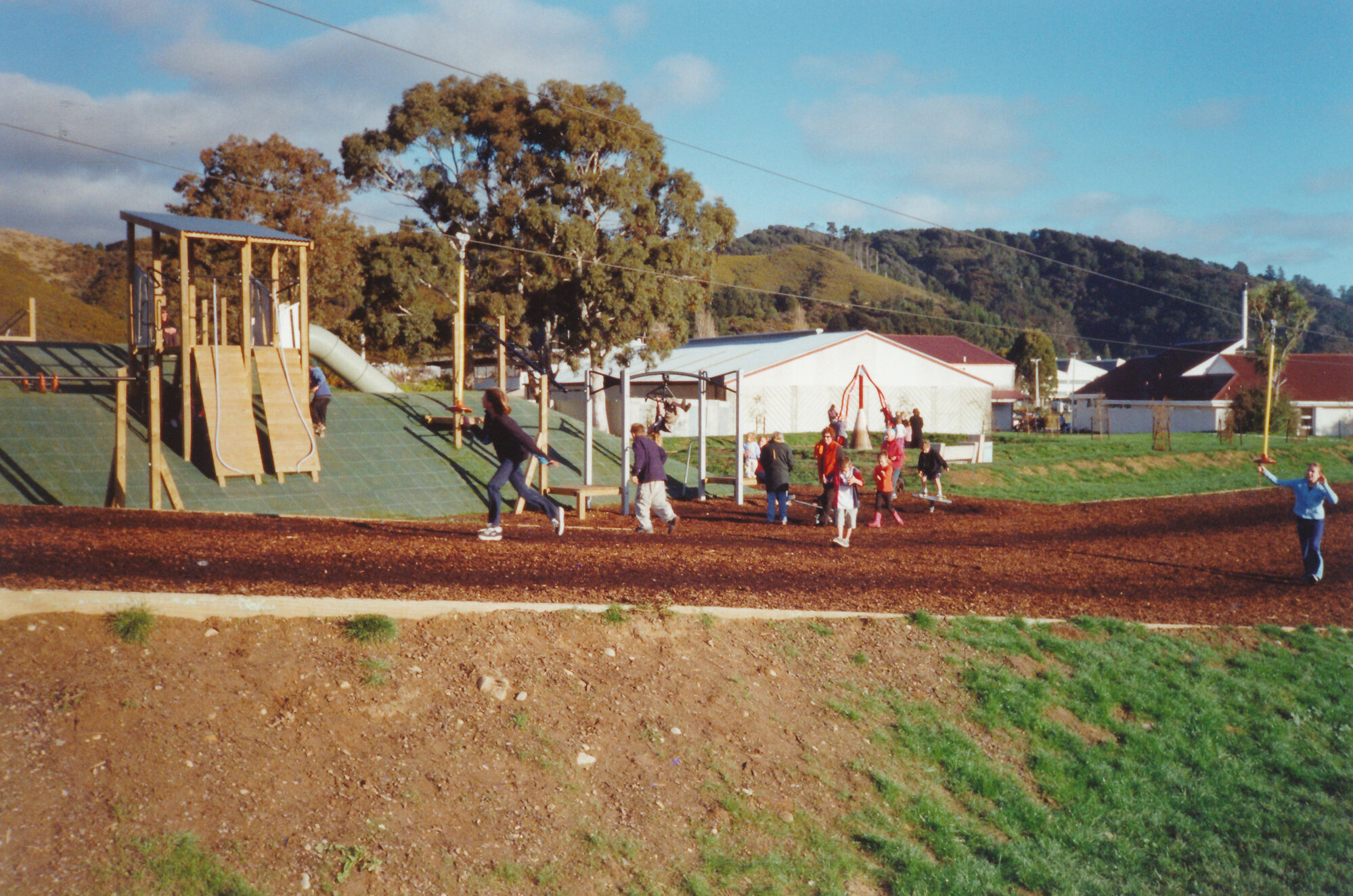Senior playground at Maidstone Max; Opening Day; April 2001 | Upper ...